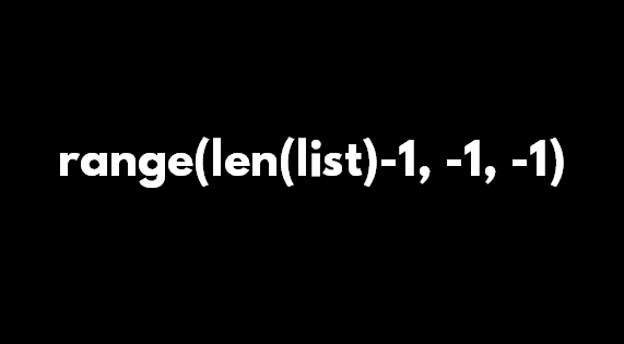Range Len 1 In Python