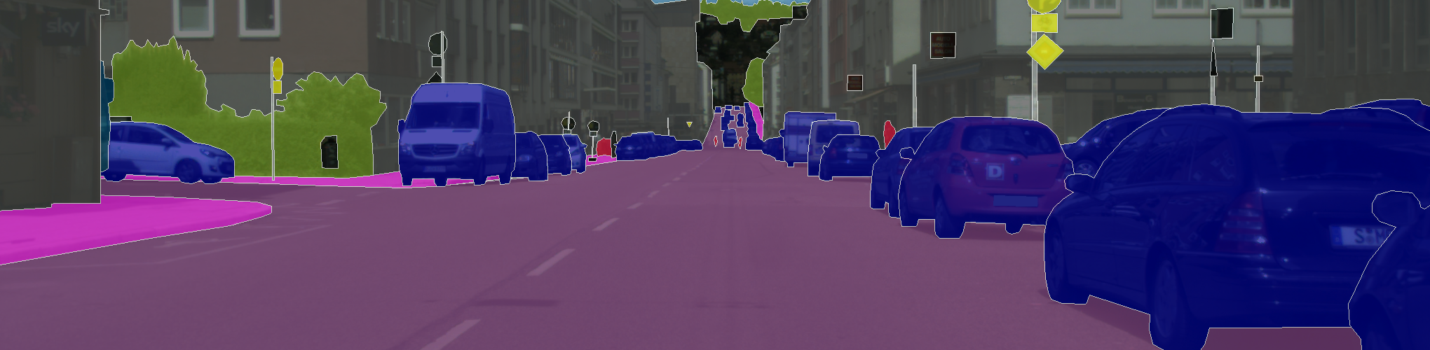 Semantic Segmentation for Self-driving cars